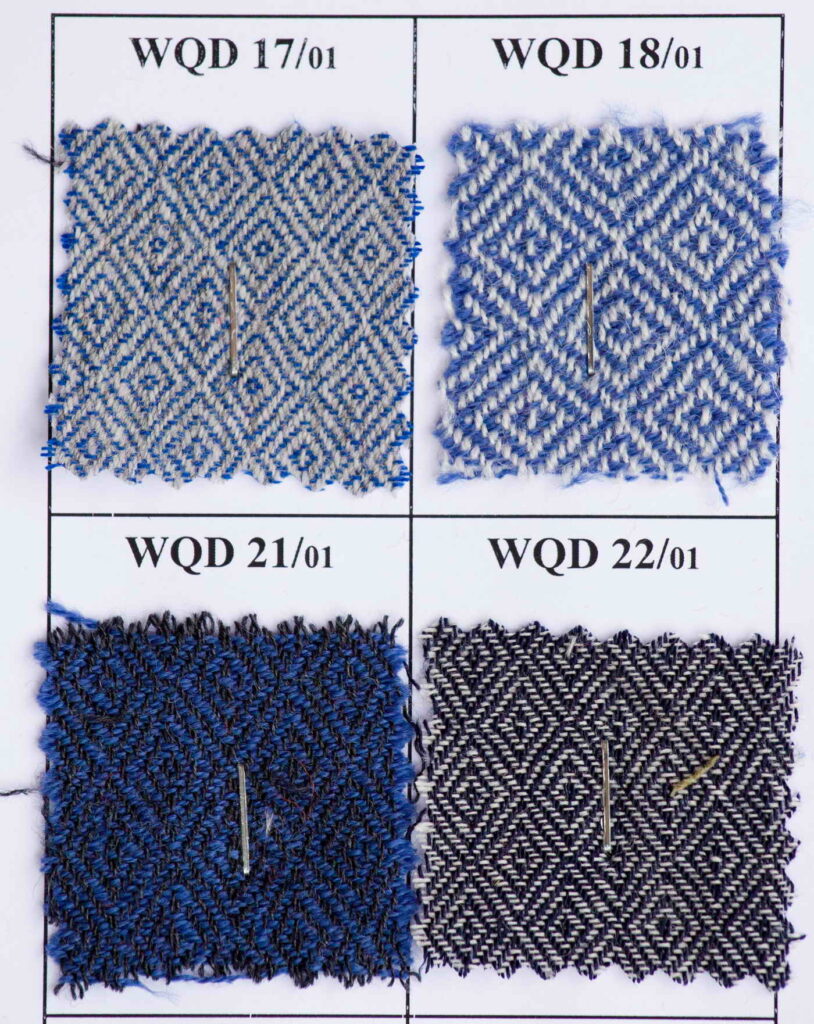 Wool Fabric Thin Diamond - Various Colours - WQD 01 to WQD 39 - WoolSome